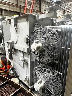 5000/5600/6250/7000 KVA 69000 Delta Primary, 4160Y/2400 Secondary ...