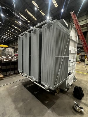 5000/5600/6250/7000 KVA 69000 Delta Primary, 2400Y/1386 Secondary ...