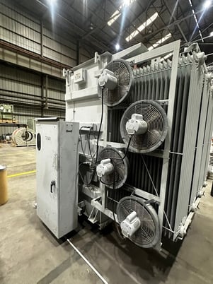 5000/5600/6250/7000 KVA 69000 Delta Primary, 2400Y/1386 Secondary ...