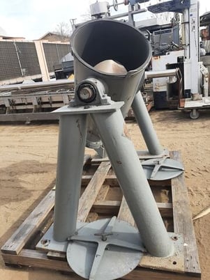 5 cu.ft. Patterson Kelley, twin shell V-type mixer, 304 Stainless Steel ...