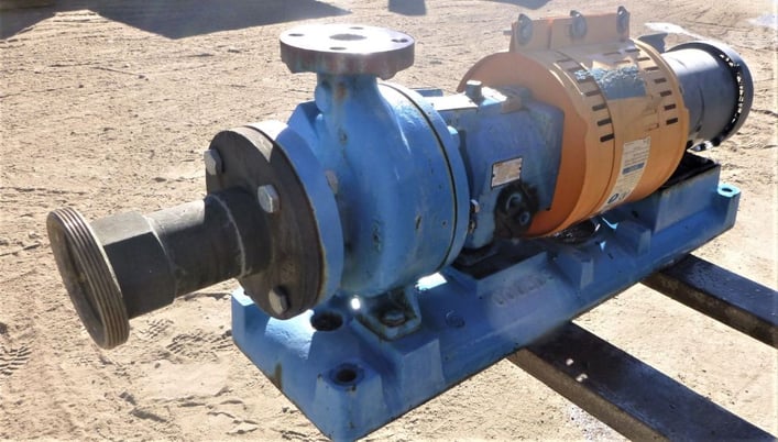 70 GPM, Goulds #3196, centrifugal pump, 1.50 HP, 3" inlet, 1.5" outlet ...