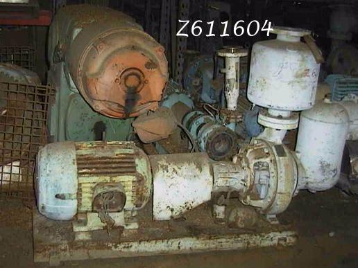 Durion #6X4-13-11.4, Durion Steel centrifugal pump, 40 HP, 6" inlet, 4 ...