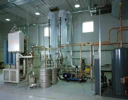 Thermal Technology powder synthesis reactor / furnace, 1600°C, scrubber ...