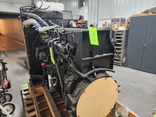 809 HP Volvo #TAD1642GE, diesel generator engine, 1800 RPM, 600 KW,new ...