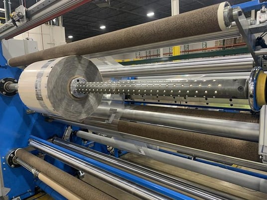 Elite Cameron #CW800HD, 94" cantilevered duplex slitter rewinder, anti ...