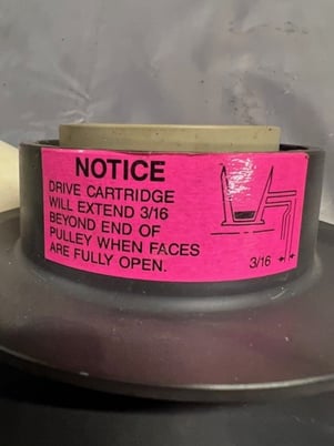 Speed Selector Inc. #8816-000, variable speed pulley, 3/16" bore For ...