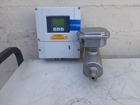 Endress & Hauser #83F08-AFUAAAACBAAA, Flowmeter, Stainless Steel, 3/8 ...