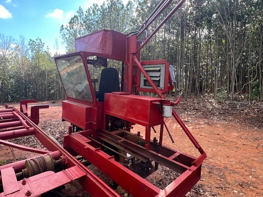 Meadows Portable Sawmill, Computer setworks, 225 HP Detroit Diesel for ...
