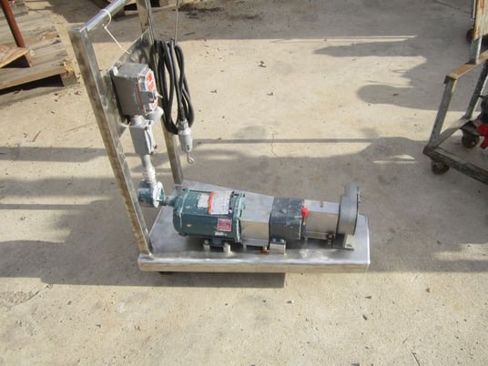 Randolph #610, Peristaltic Pump, 1/2" tube rated 190 GPH @ 400 RPM, 1/4 ...