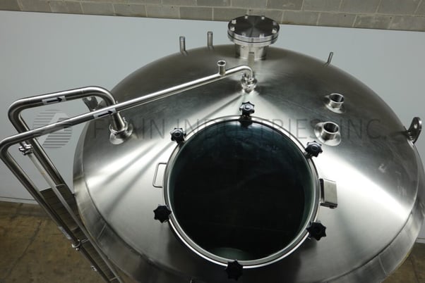 3775 gallon Quality Tank Solutions, 304 Stainless Steel jacketed ...