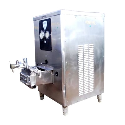 APV #3DL-412, Homogenizer, 1000 GPH, 2000 psi, 1.435" diameter Plunger ...