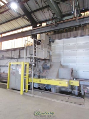 Pangborn #ES1885-22 RK, Roto-Blast pass thru sandblaster, 21.5" x 29.75 ...