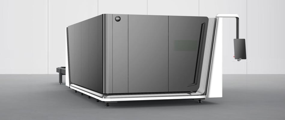 Bodor #P3-12KW, flat plate fiber laser metal cutting laser, 12000 watt ...