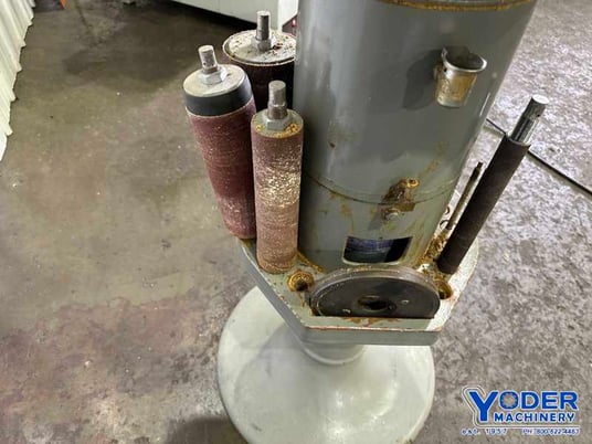 Oscillarin spindle sander, State #B-4, 20" x24" table, up/down tilt, 1/ ...