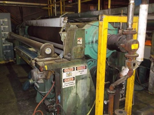 Manchester, 174" face, 2-roll calendar stack with 200 HP motor for Sale ...