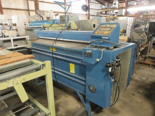 60" Sheeter, Rosenthal, 2 position unwind stand & belt tension ...