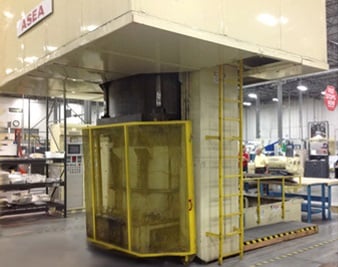 Avure (ASEA) #Quintus, fluid cell forming press, 42.9" blank diameter ...