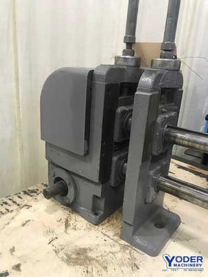 Yoder #M2, 2" rollforming heads, 13" roll space, old style head for ...