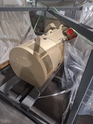 500 HP 1800 RPM General Electric, Frame 5010/11LL, TEFC, 2300/4000 ...