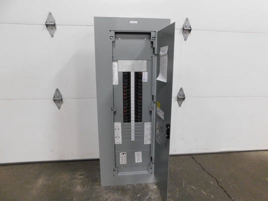 225 Amp. General Electric, AQU3422RCX, Spectra-A-Series panelboard, 4 ...