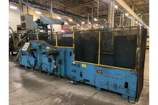 10000 lb. Colt #CSHCEJH-1000-18, cradle/straightener feed line, 72" OD ...
