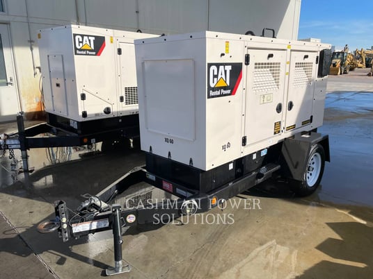 47 KW Caterpillar XQ 60, Mobile Generator Set, Diesel, 1800 RPM, 480V ...