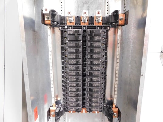 225 Amp. General Electric, AQU3302RCX, Spectra Reliagear panelboard, 4 ...
