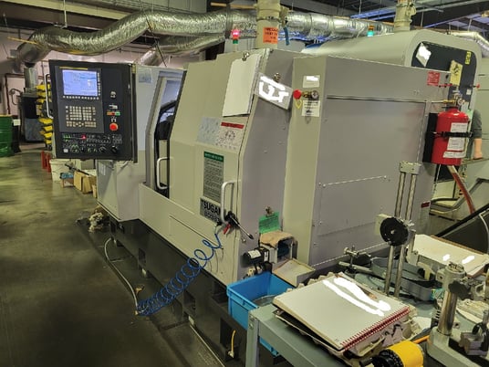 Tsugami #B038T, 12-Axis, 1-1/2" cap., sliding headstock, sub spindle, 8 ...