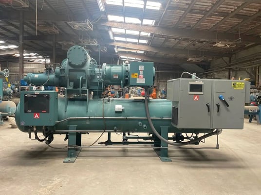 175 HP Frick #RWF-222B, rotary screw compressor, 300 psig, 460 V., R ...