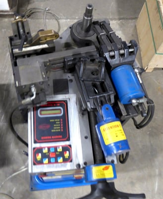 2-1/2" Ercolina, rotary draw mandrel bender, programmable, 10' mandrel ...