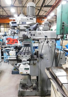 Summit #V350, vertical mill, 10" x50" tbl., 2 HP, 16" X, 32" Y, 16" Z ...