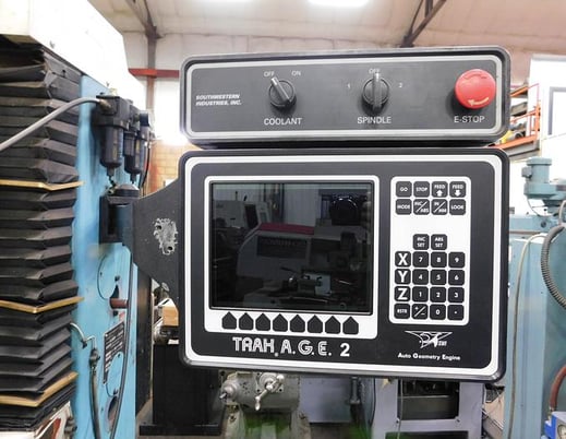 Southwestern Industries #Trak-DPM3, CNC bed mill, 10" x50"tbl., 3 HP ...