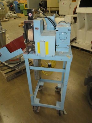 2" Killion, strand pelletizer w/20 knife carbide tip rotor, 1 HP DC ...