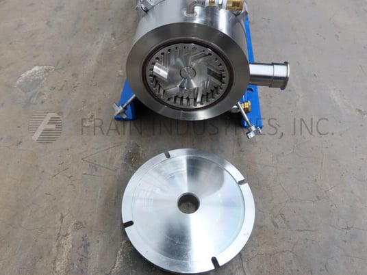 Greerco #W750H, horizontal high shear colloid mill, 30-120 GPM, 20 HP ...