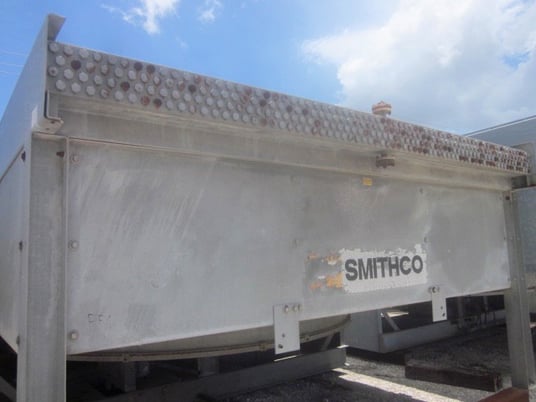 53575 sq.ft., 150 psi, Smithco, air fin cooler, (2) 6" inlets, (2) 4 ...