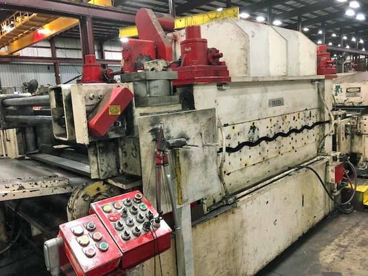 48" x .375" Braner/Delta, Cut to Length Line, 40000 lb., 50000 PSI, 72 ...