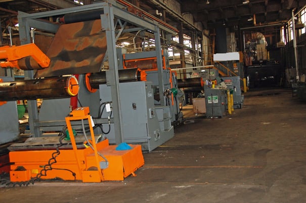 Coil Coating Line, 48" Wide x 20000 lb. Uncoiler, .014" - .04" Gauge ...