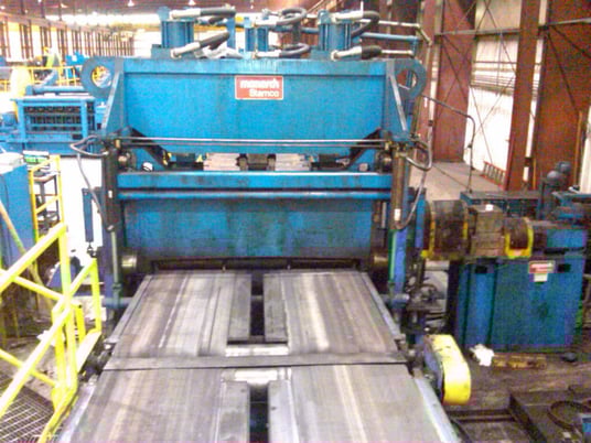 .5" x 74" Stamco, Shear, 24" - 74" Strip width, .04" - .5" Strip gauge ...