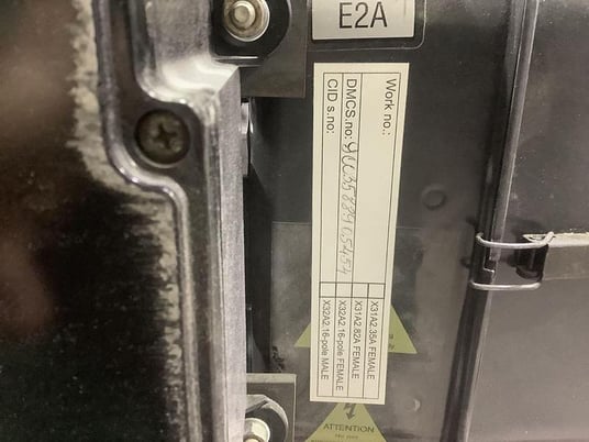 3 Ton, Konecranes #CXT-300, electric trolley hoist, 19.8' lift height ...