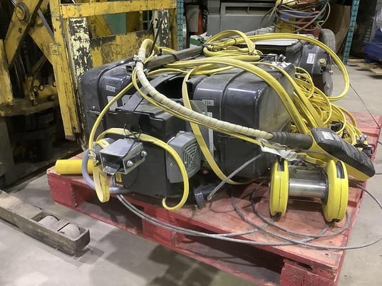 3 Ton, Konecranes #CXT-300, electric hoist, 19.8' lift height, 2007 For ...