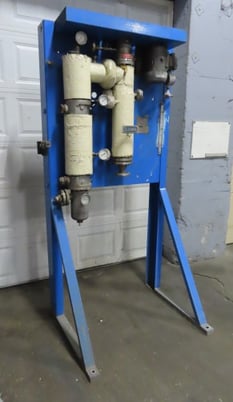Luwa #LN-0012-B package, wiped film evaporator, 3 blade wiped film ...