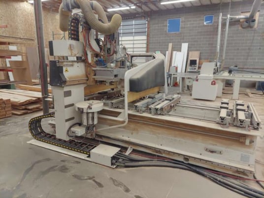 SCM #Tech-Z30, CNC machining center, 120" X, 52" Y, 7" Z, 6 ATC, 24k ...