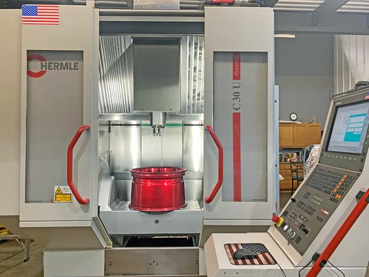 Hermle #C30U Dynamic, 5-Axis CNC vertical machining center, 75 ...