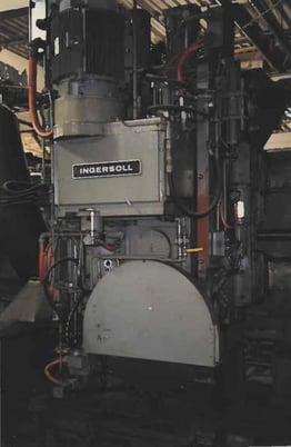 Ingersoll Ingot/Slab scalper, 26"-52" wide, 2"-8" thick, 18' long slabs ...