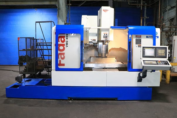 Fadal #VMC4020HT, CNC vertical machining center, 30 automatic tool ...