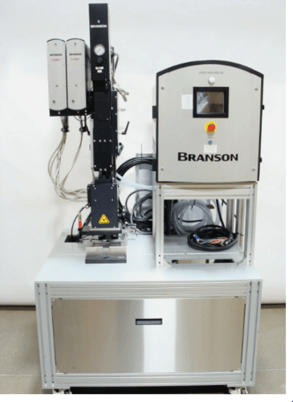 Branson #3G IRAM Laser Plastic Welder + 2 x Emerson Radiance Laser ...