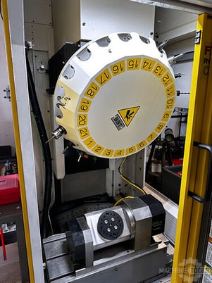 Fanuc #Robodrill-a-D21SiB5, vertical machining center, 21 automatic ...