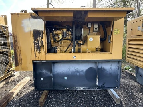 60 KW Caterpillar #D60, diesel generator set, 120/240 Volts, 1-phase ...