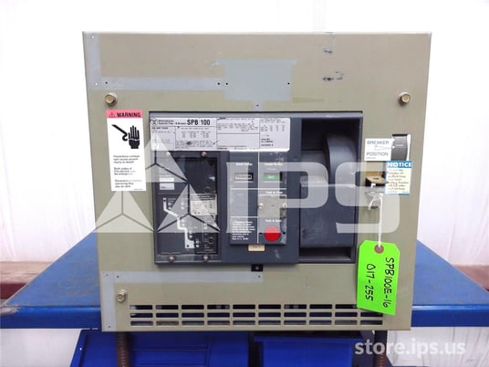 1600 Amps WH Spb-100 Eo/do (spb100) 120 Volts AC Control, Digitrip Rms ...