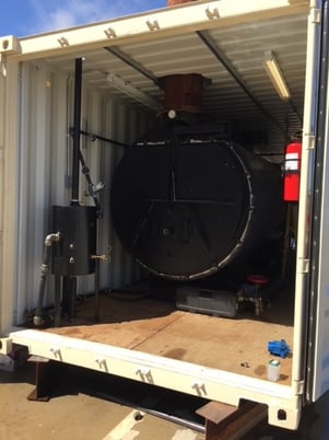 100 HP Superior Boiler Works Mohawk, 150 psi steam boiler, gas or oil ...